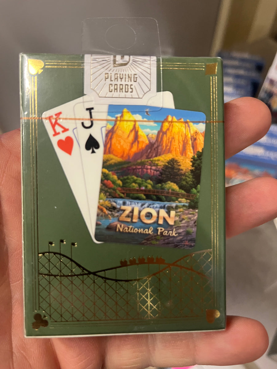 Deck of playing cards Zion Utah – Paradise Mall