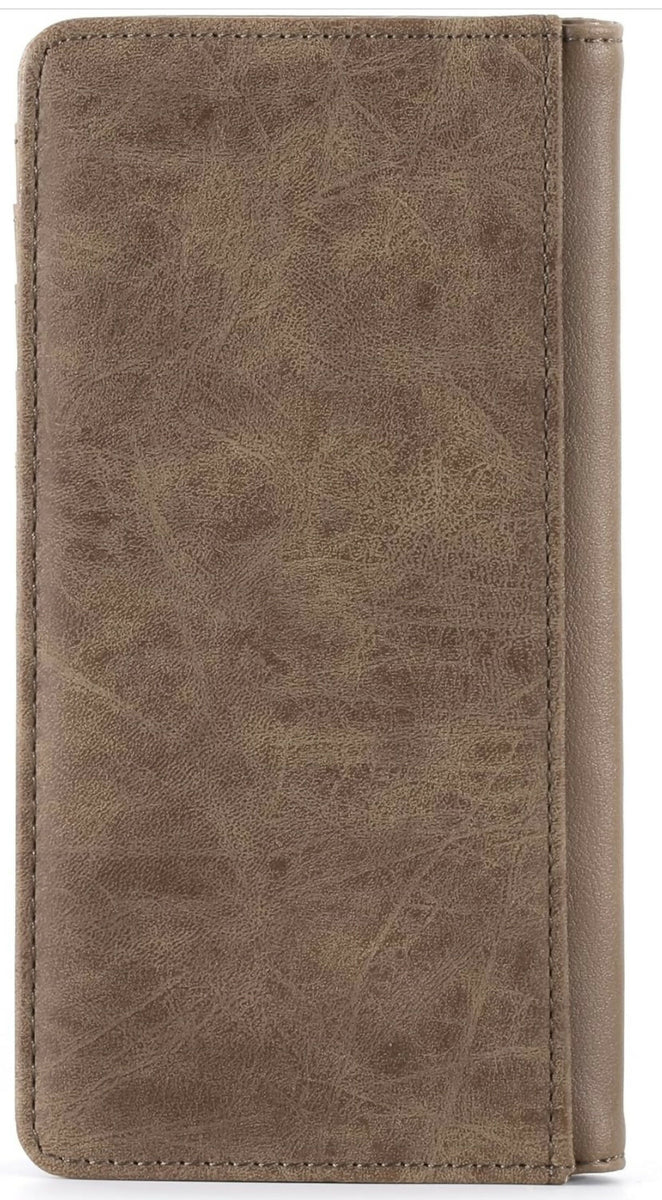 Montana West Western Wallet for Men Long Bifold Wallet with Card Slots ...